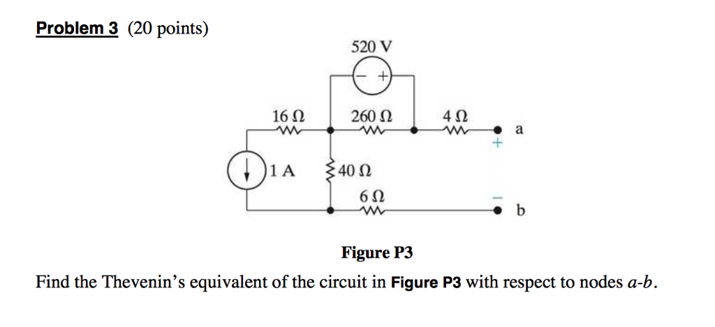 Solved Find the Thevenin's equivalent of the circuit in | Chegg.com