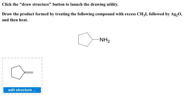 Solved Click the "draw structure" button to launch the | Chegg.com