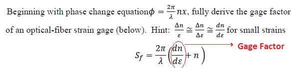 Beginning with phase change equation phi =2pi/lambda | Chegg.com