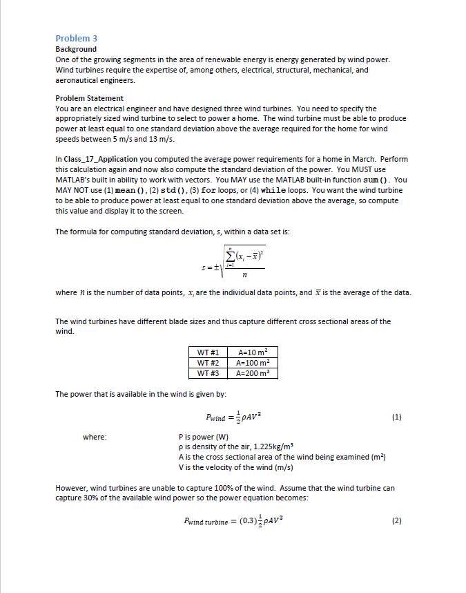 Solved ENGR 1181 | Class 22: Advanced loops and Array | Chegg.com