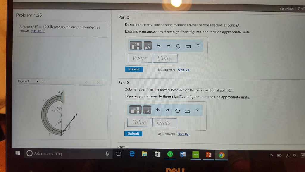 Solved Homework Ework Problem 1 25 1 Problem Problem 1 25