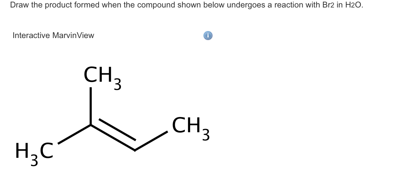 Solved Draw the product formed when the compound shown below | Chegg.com