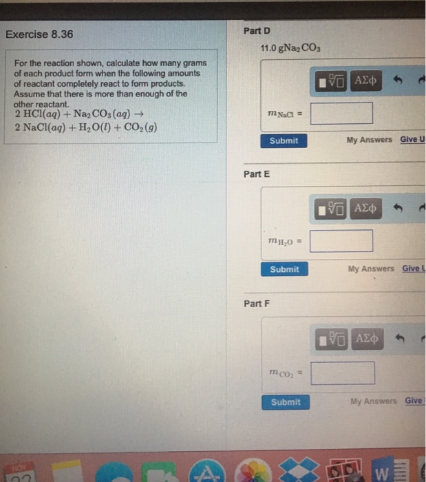 Solved For the reaction shown, calculate how many grams of | Chegg.com