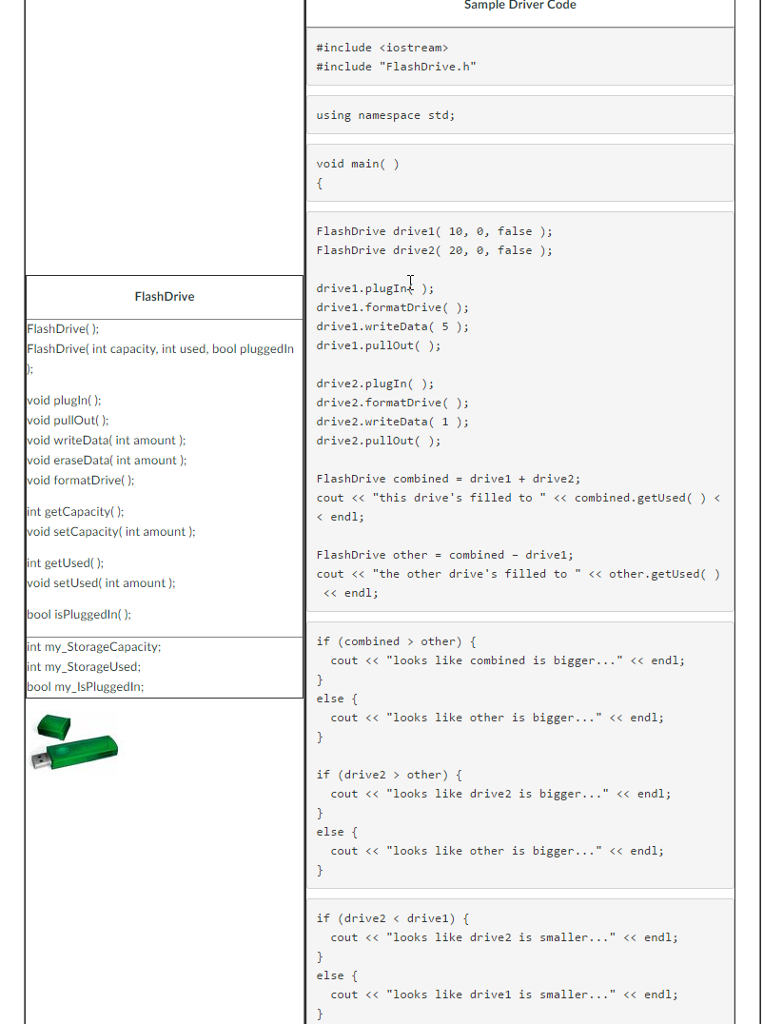 Solved I have provided you with a sample class named | Chegg.com