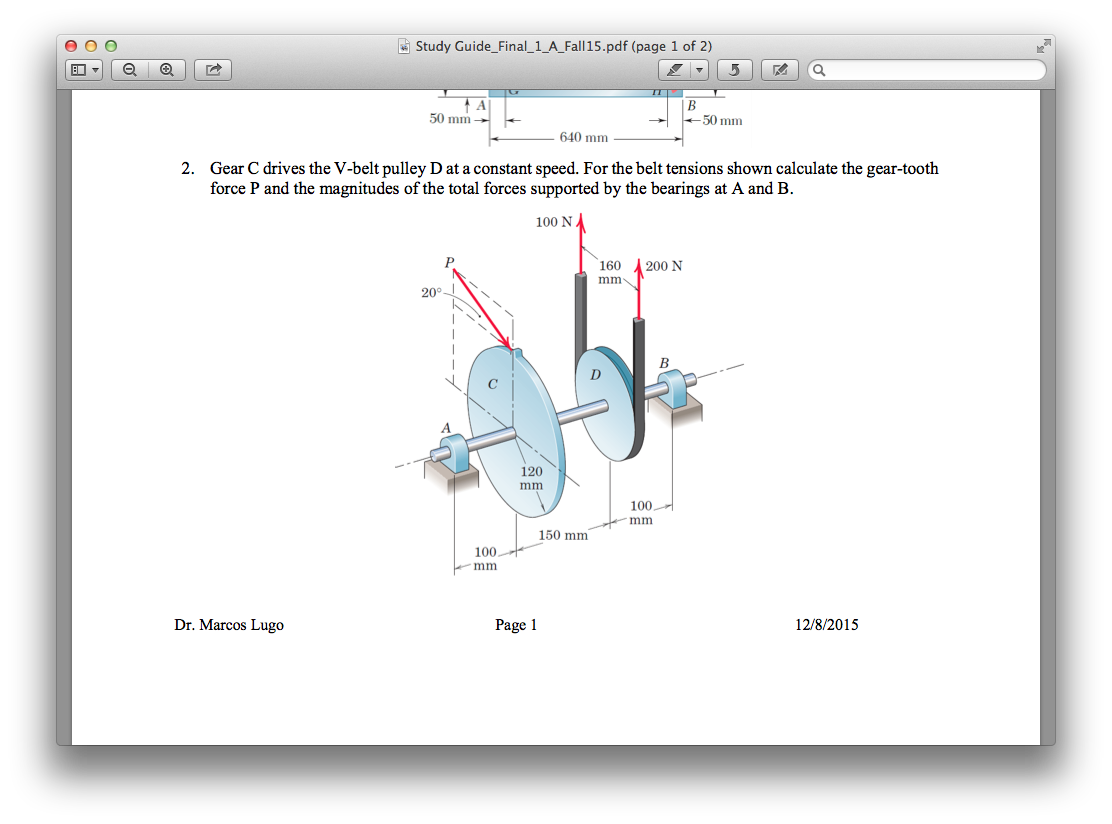 Solved Gear C drives the V-belt pulley D at a constant | Chegg.com