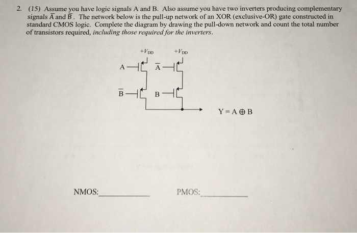 Solved Assume you have logic signals A and B. Also assume | Chegg.com