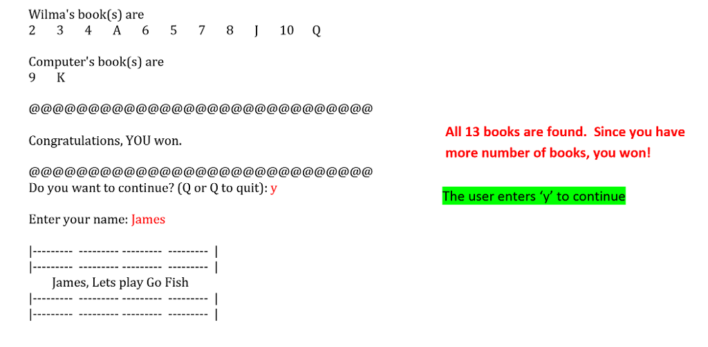 Solved Need help to Create a C program for a card game, | Chegg.com