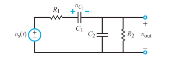 Solved Determine vout(t) in the circuit below, given that | Chegg.com