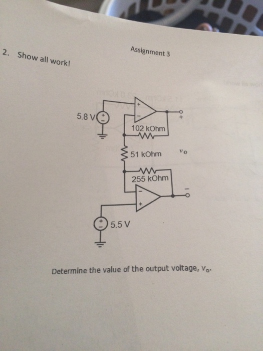 Solved 221 Assignment 3 1. Show all work! 7 kOhm 21 kOhm y | Chegg.com