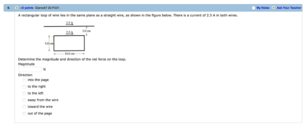 Solved A rectangular loop of wire lies in the same plane as | Chegg.com