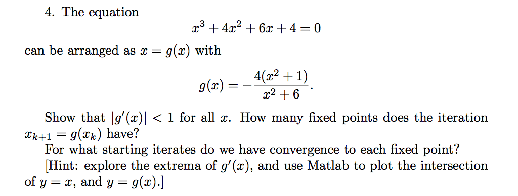 Numerical Method, Numerical Analysis Problem The | Chegg.com