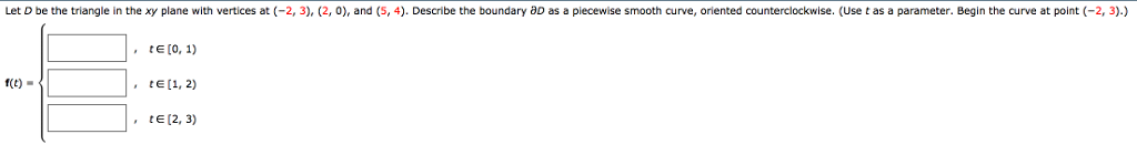 Solved Let D Be The Triangle In The Xy Plane With Vertices