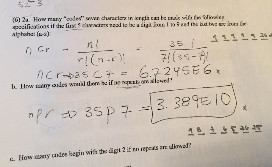 Solved (6) 2a. How many codes seven characters in length can | Chegg.com