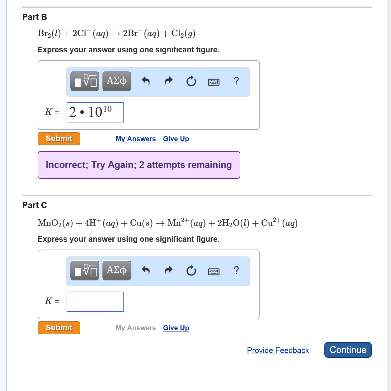 Solved Using Standard Electrode Potentials Calculate Grxn