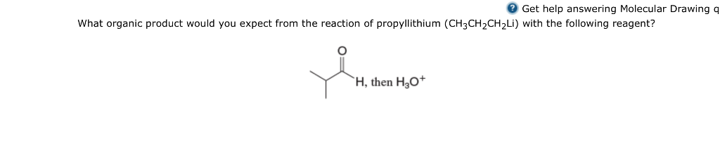 Solved Get help answering Molecular Drawing q What organic | Chegg.com