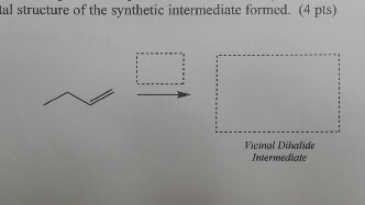 Solved al structure of the synthetic intermediate formed. (4 | Chegg.com