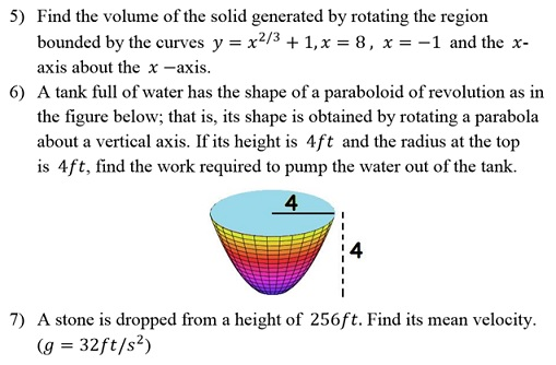 Solved Find the volume of the solid generated by rotating | Chegg.com