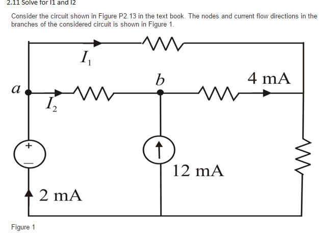 Solved Consider the circuit shown in Figure P2.13 in the | Chegg.com