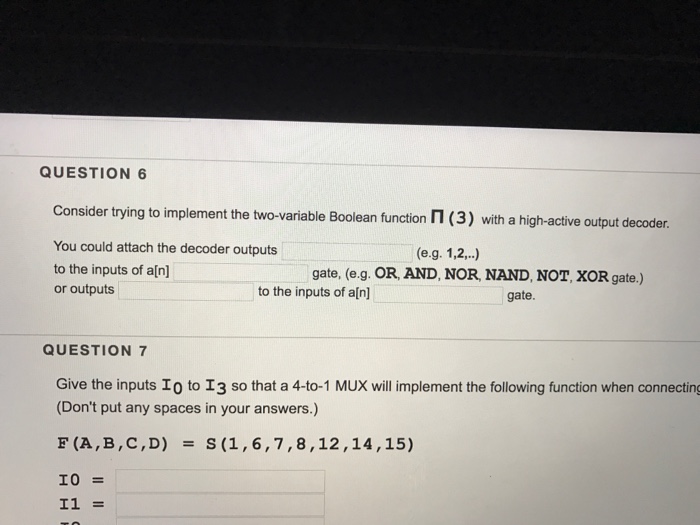 Solved Consider Trying To Implement The Two Variable Boolean 8166