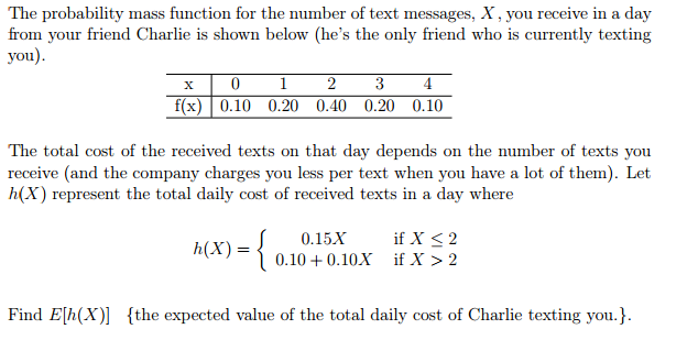 Solved The Probability Mass Function For The Number Of Text Chegg solved-the-probability-mass-function-for-the-number-of-text-chegg