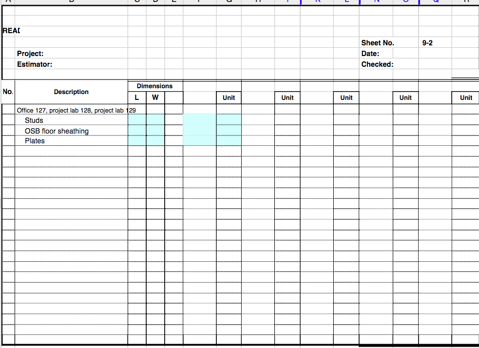 Refer to Print 9-2 and Quantity Spreadsheet No. 9-2 | Chegg.com