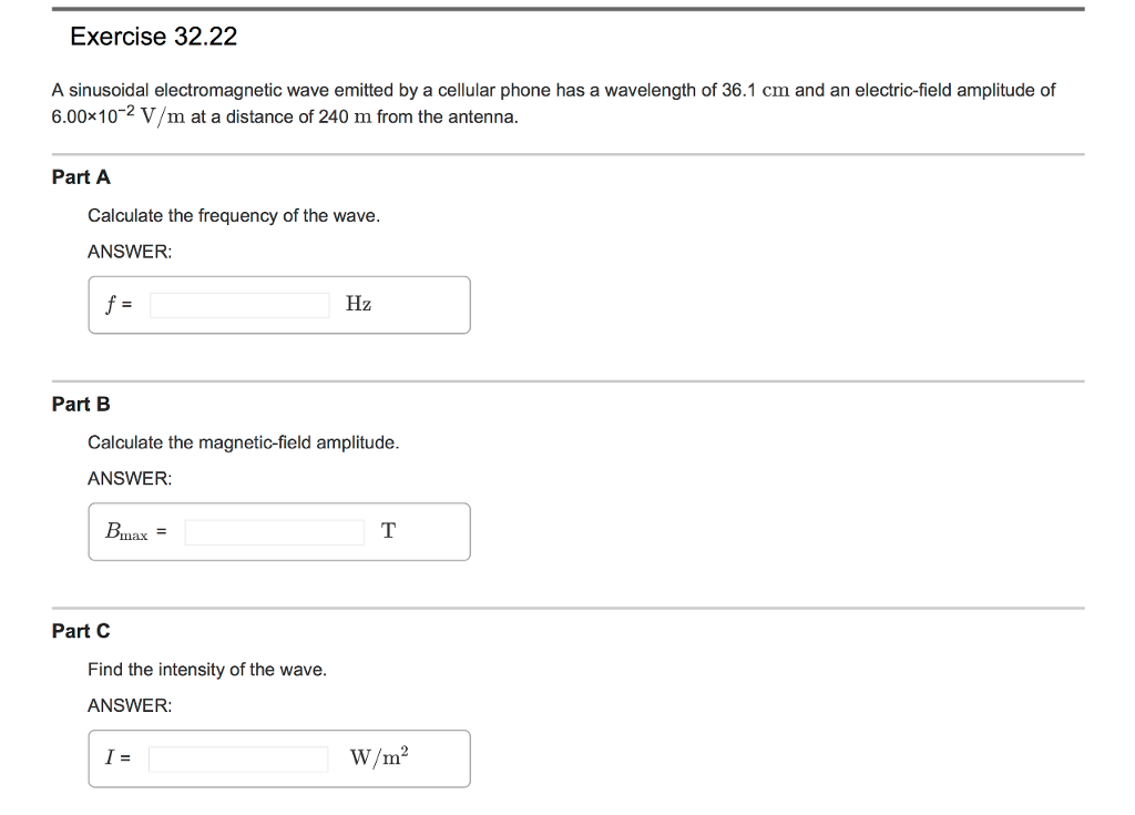 Solved Exercise 32.22 | Chegg.com