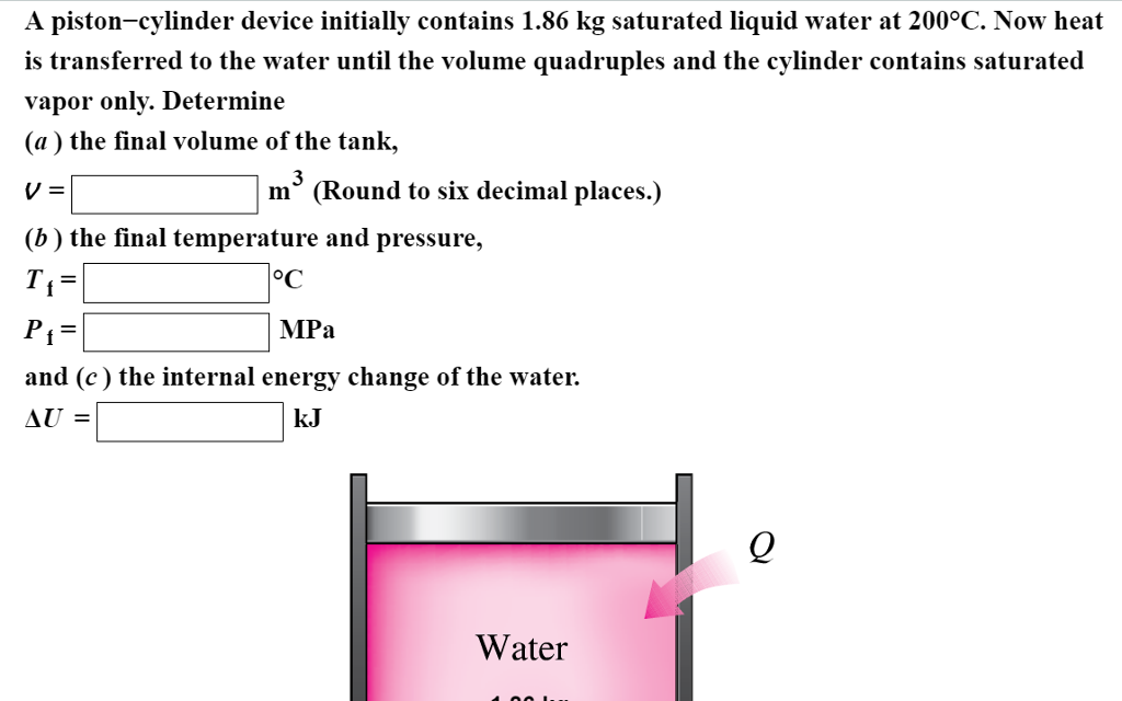 Solved Methane at 6 MPa and 275 K is heated at constant | Chegg.com