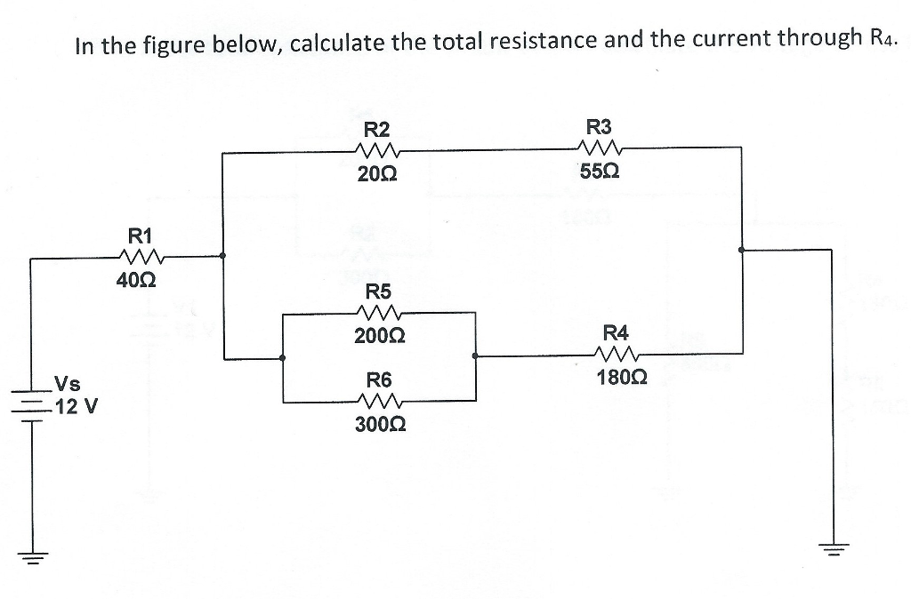 Solved In the figure below, calculate the total resistance | Chegg.com