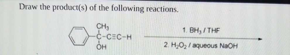 Solved Draw the product(s) of the following reactions. CH3 | Chegg.com