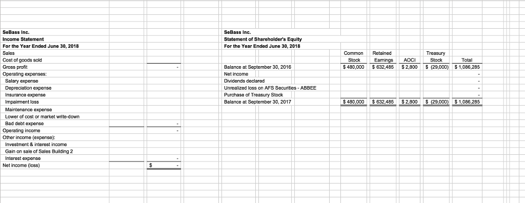 Case 1: Financial Statement Case – Part 1 The | Chegg.com