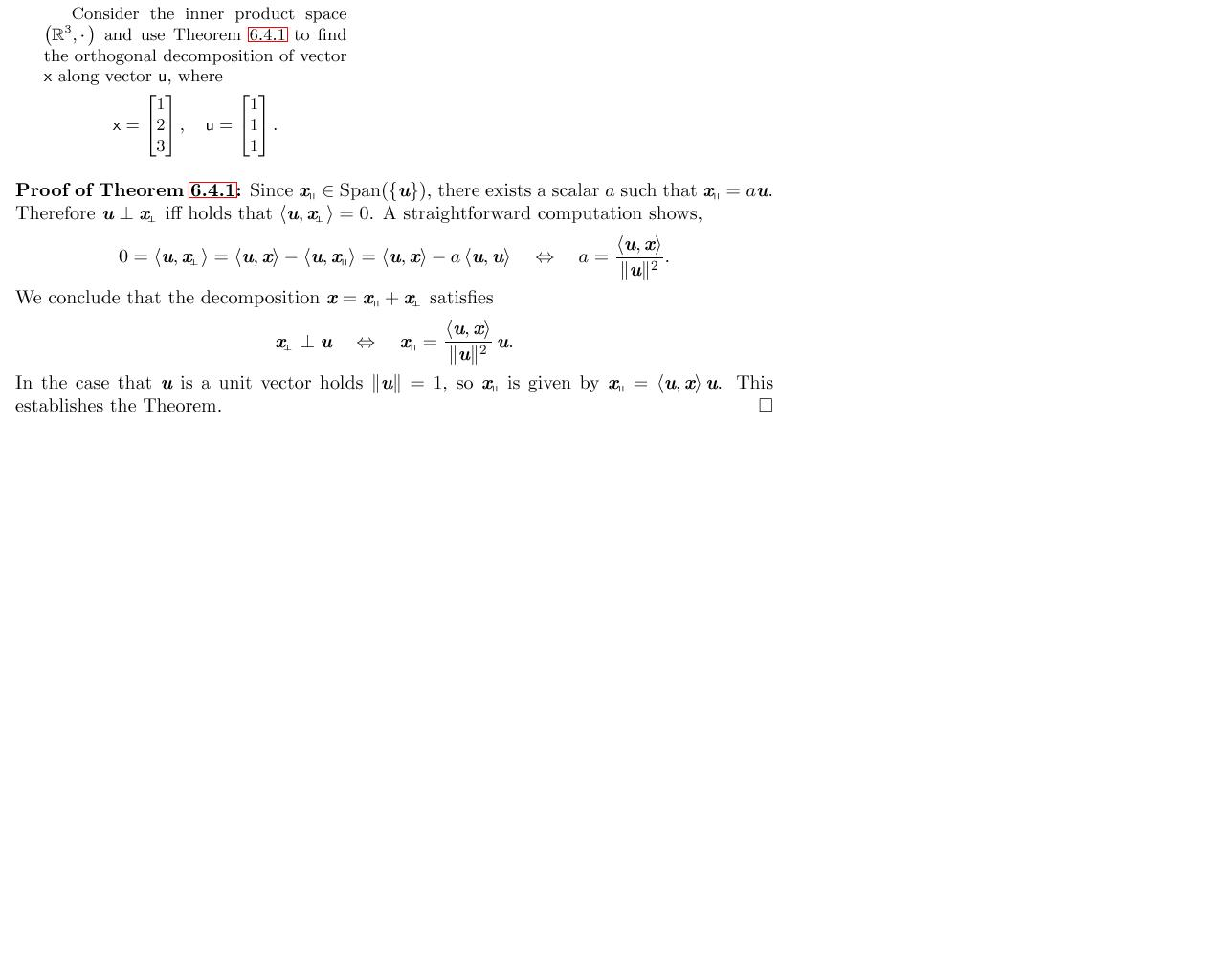 Solved Consider the inner product space (R3, . ) and use | Chegg.com