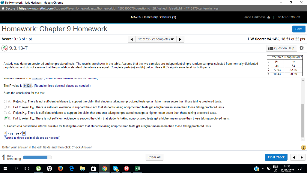 Solved Do Homework - Jade Harkness Google Chrome Secure ! | Chegg.com