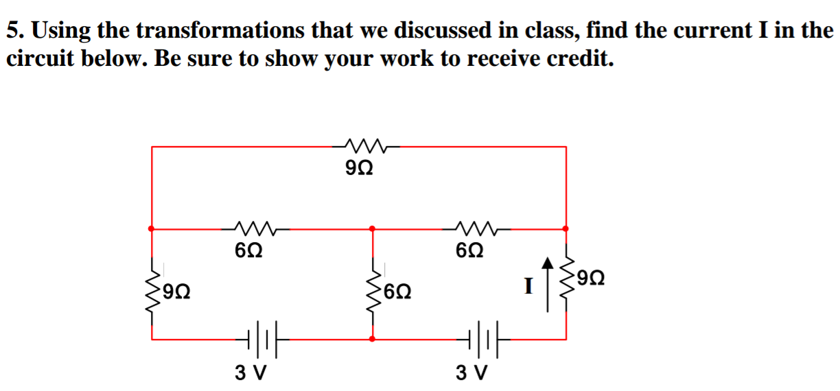 Solved Using the transformations that we discussed in class, | Chegg.com
