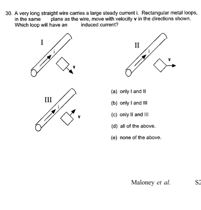 Solved A very long straight wire carries a large steady | Chegg.com