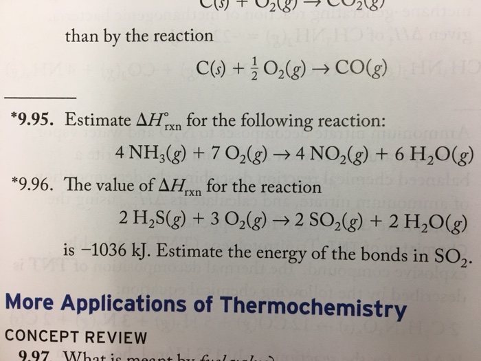 Solved Estimate delta H degree_rxn for the following | Chegg.com