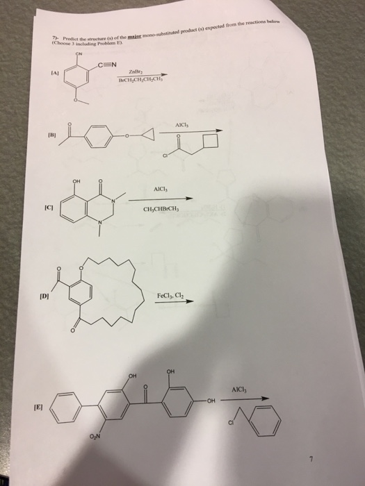 Solved Predict the structure(s) of the major | Chegg.com