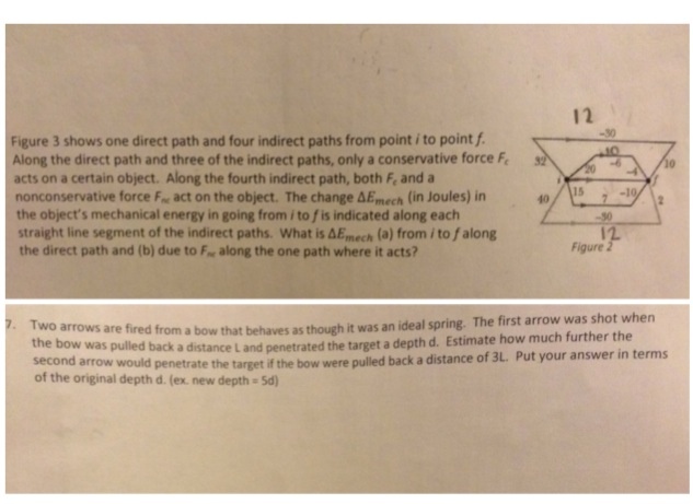 Solved 12 -30 Figure 3 shows one direct path and four | Chegg.com
