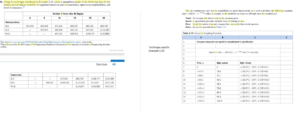 Using the technique introduced in Example 2.10, | Chegg.com