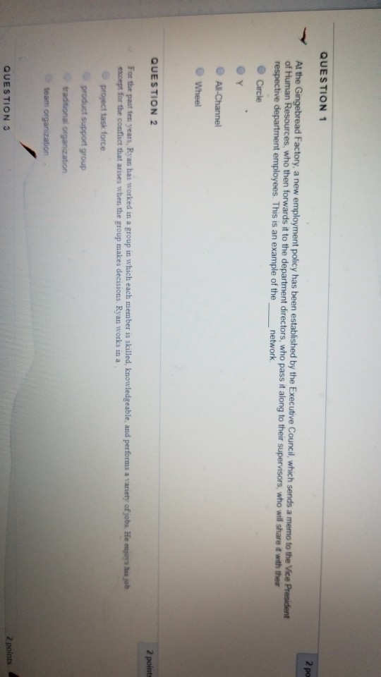 Solved QUESTION 1 of QUESTION 2 | Chegg.com