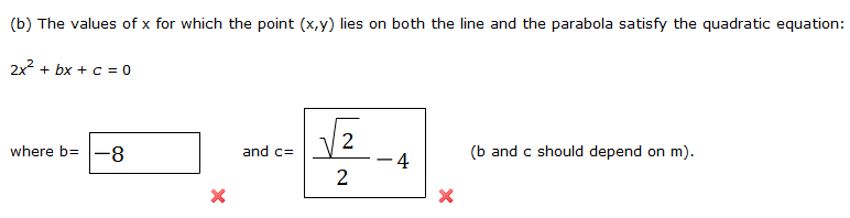 Solved Hi,The graph of the quadratic function y = 2x^2 - 4x | Chegg.com