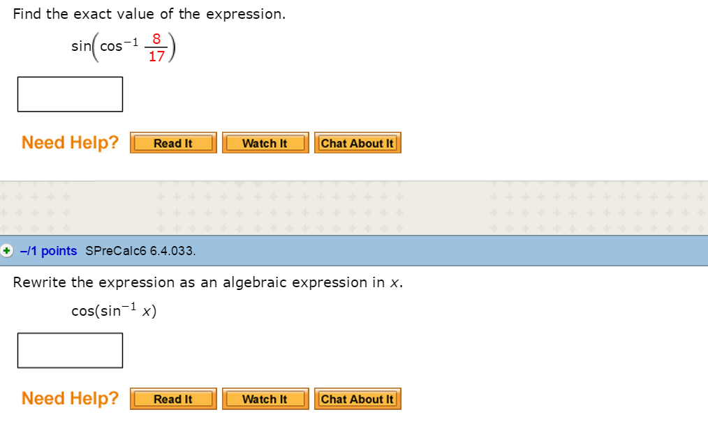 Solved Rewrite The Expression As An Algebraic Expression In Chegg