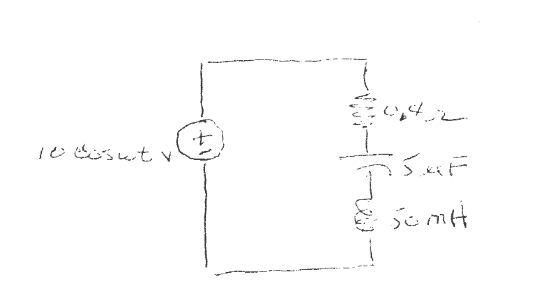 Solved Given the following circuit, find the resonant | Chegg.com