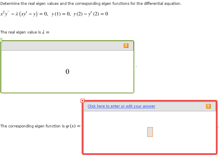 Solved Determine the real eigen values and the corresponding | Chegg.com