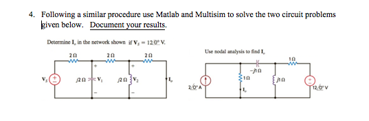 Solved Following a similar procedure use Matlab and Multisim | Chegg.com