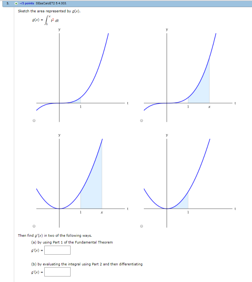 Solved 3 13 Points Sesscalcet2 54003 Sketch The Area