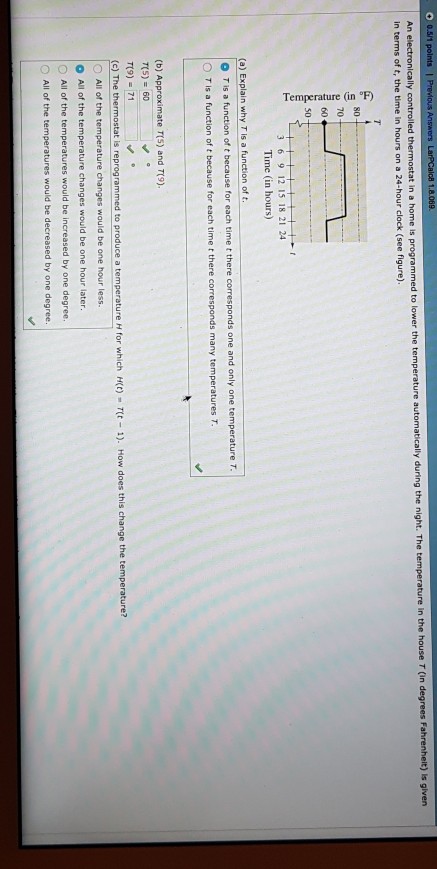 Solved o 0.51 points l Previous Answers LarPCalca 1.8069. An | Chegg.com