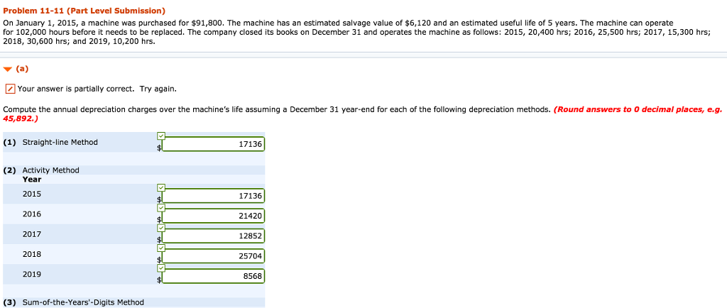 Solved Problem 11-11 (Part Level Submission) On January 1, | Chegg.com