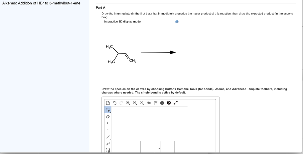 Solved Part A Draw the intermediate (in the first box) | Chegg.com