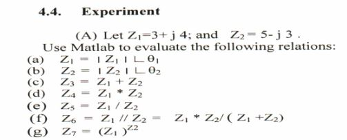 Solved Use Matlab to verify the following relations This | Chegg.com
