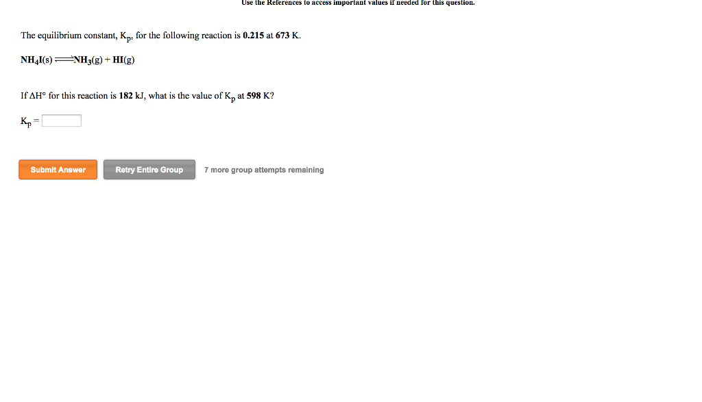 Solved Use the Relerences to access important values if | Chegg.com